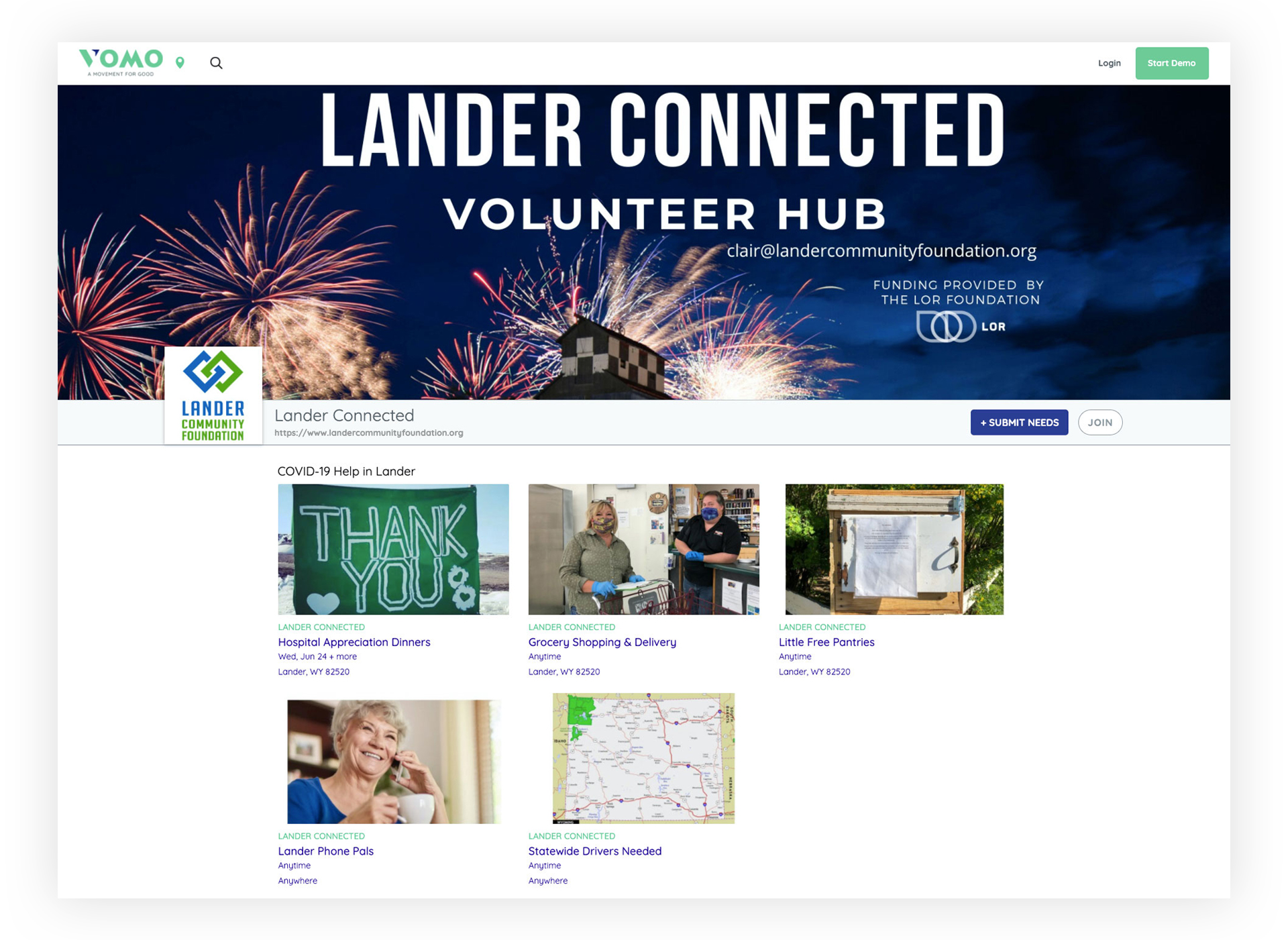 Lander Connected | LOR Foundation
